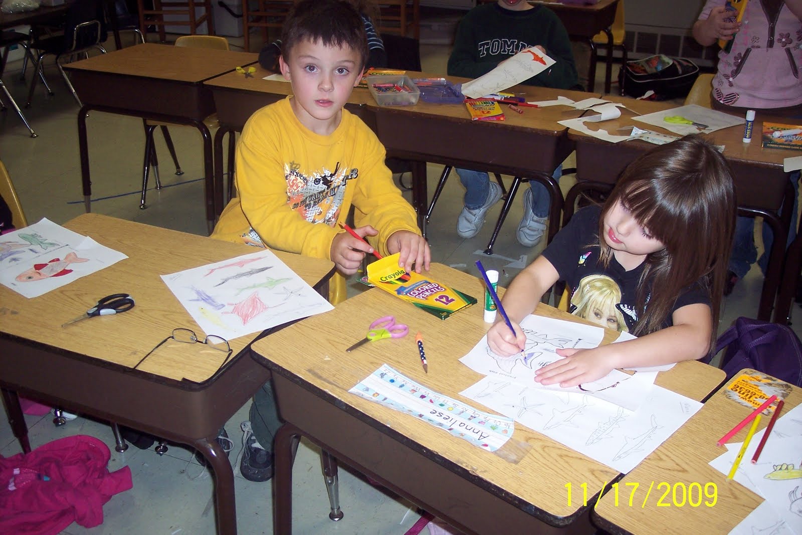 Dickson Elementary School: First Grade: Mural
